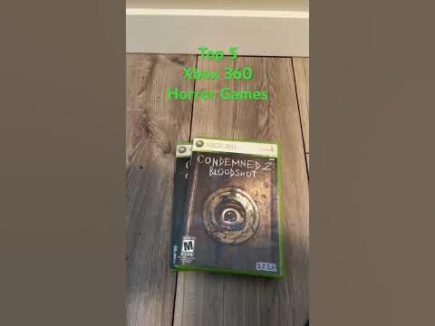 TOP 5 xbox 360 horror games i don’t care what anybody says #xbox - YouTube