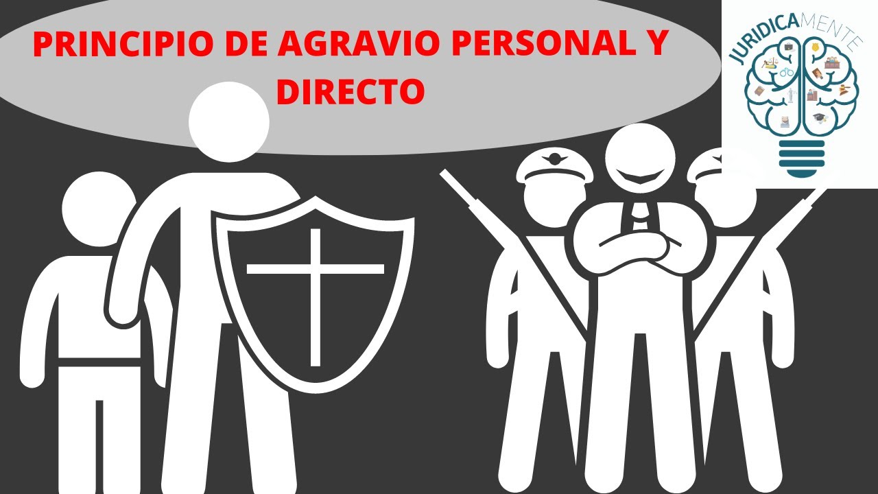 PRINCIPIO DE AGRAVIO PERSONAL Y DIRECTO - YouTube