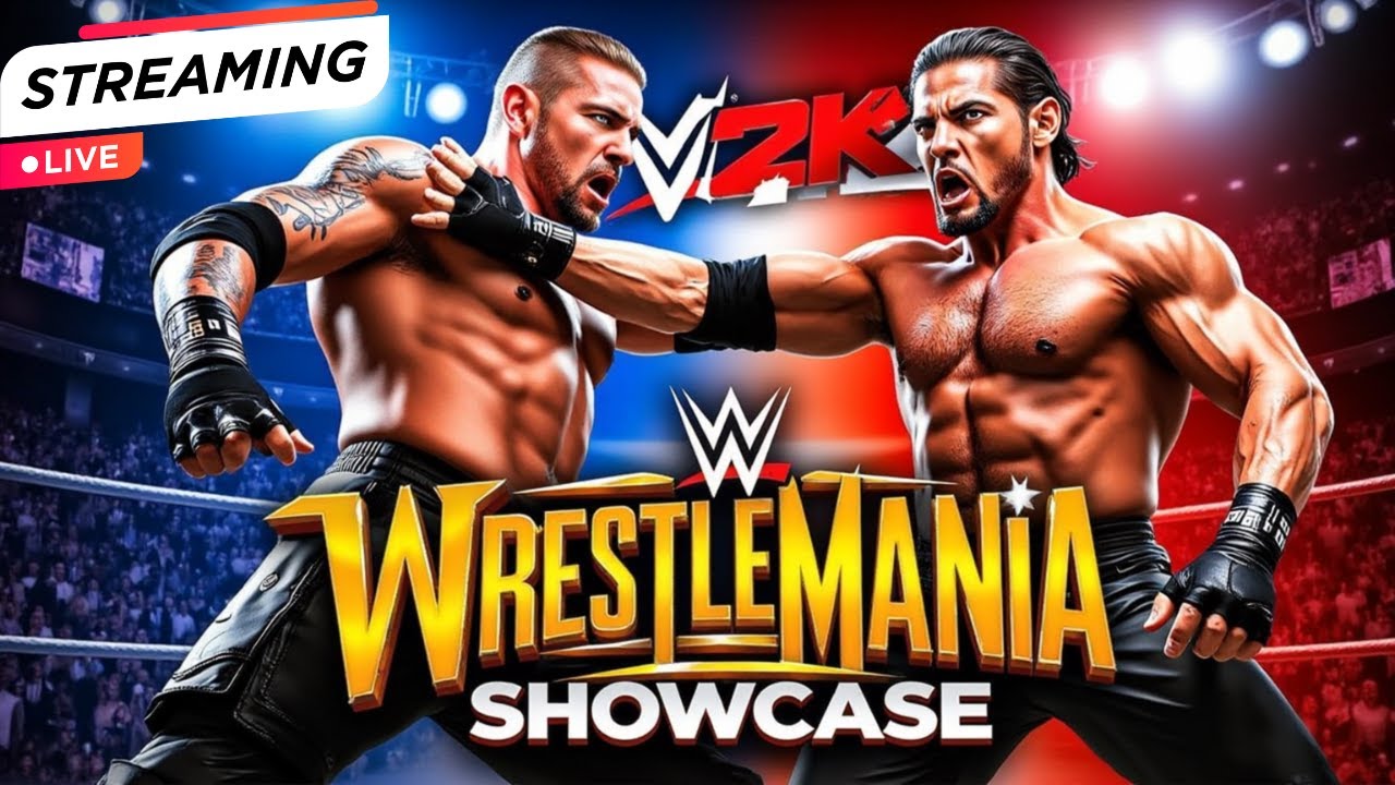 WWE 2K24 - Wrestlemania Showcase | Live Stream - YouTube