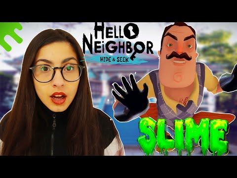 GERÇEK HAYATTA HELLO NEIGHBOR SLIME KURTARMA EYLÜL LAL
