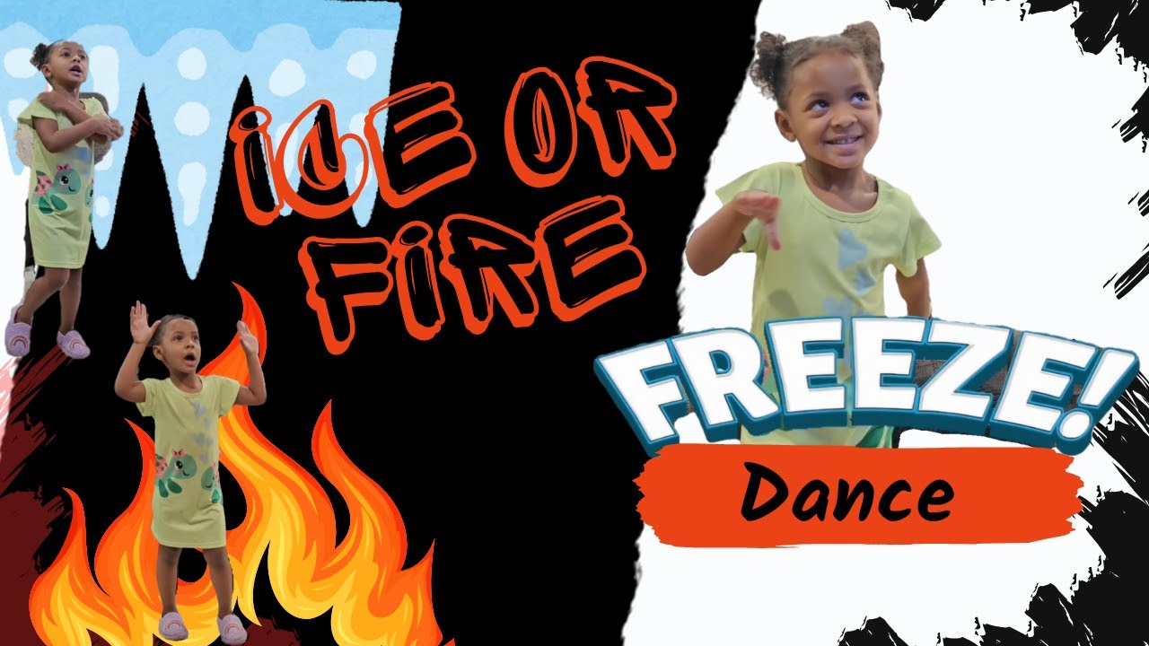Jayla doing the Ice and Fire Freeze Dance by Danny Go - YouTube