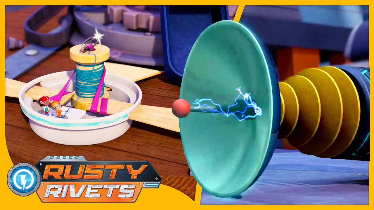 Rusty and Ruby Shrink Down | Rusty Rivets | Cartoons for Kids - YouTube