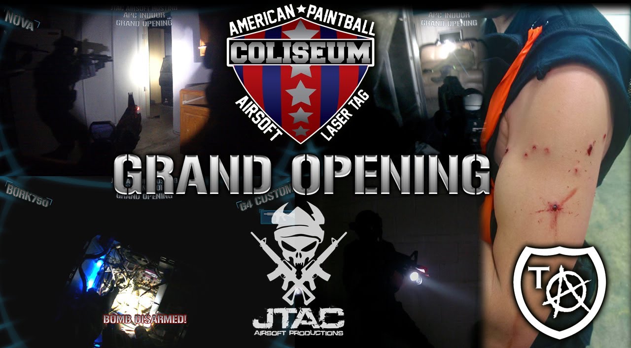 APC CQB Airsoft Arena: Grand Opening - Tactical Anarchy Airsoft - YouTube