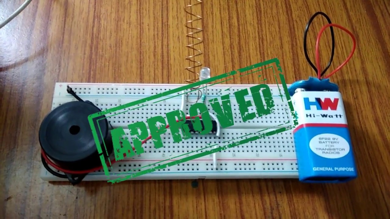 Make wireless voltage Detector at home || wireless tester - YouTube