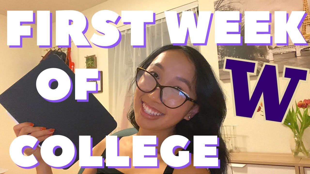 MY FIRST WEEK OF COLLEGE @ THE UNIVERSITY OF WASHINGTON - YouTube