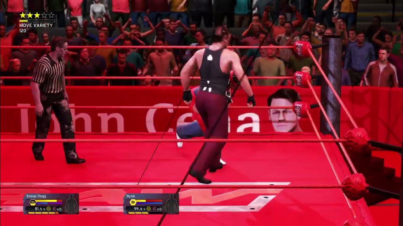 Def Jam Wrestling 2K20 - Snoop Dogg / Nyne / Bo / Trick - Red Room ...