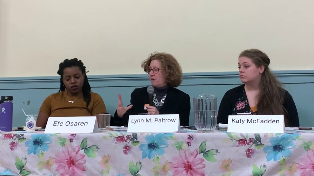 Lynn M. Paltrow Discusses Rinat Dray's Case During Staten Island Panel - YouTube