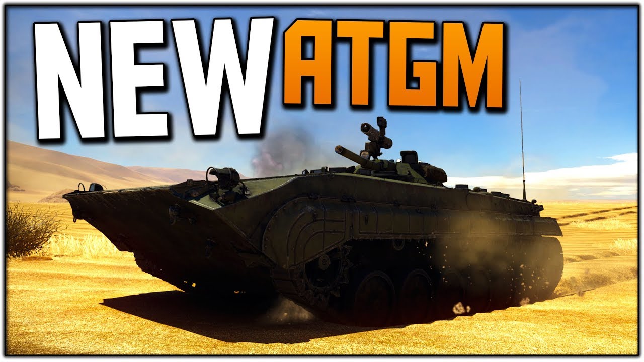 BMP-1P NEW ATGM MISSILE (WT RB Gameplay) - YouTube