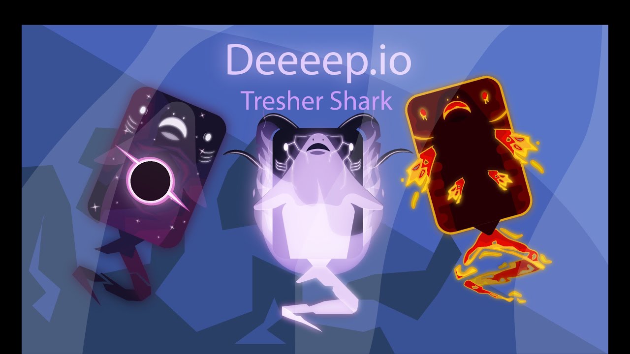 TRESER SHARK Deeeep.io - YouTube