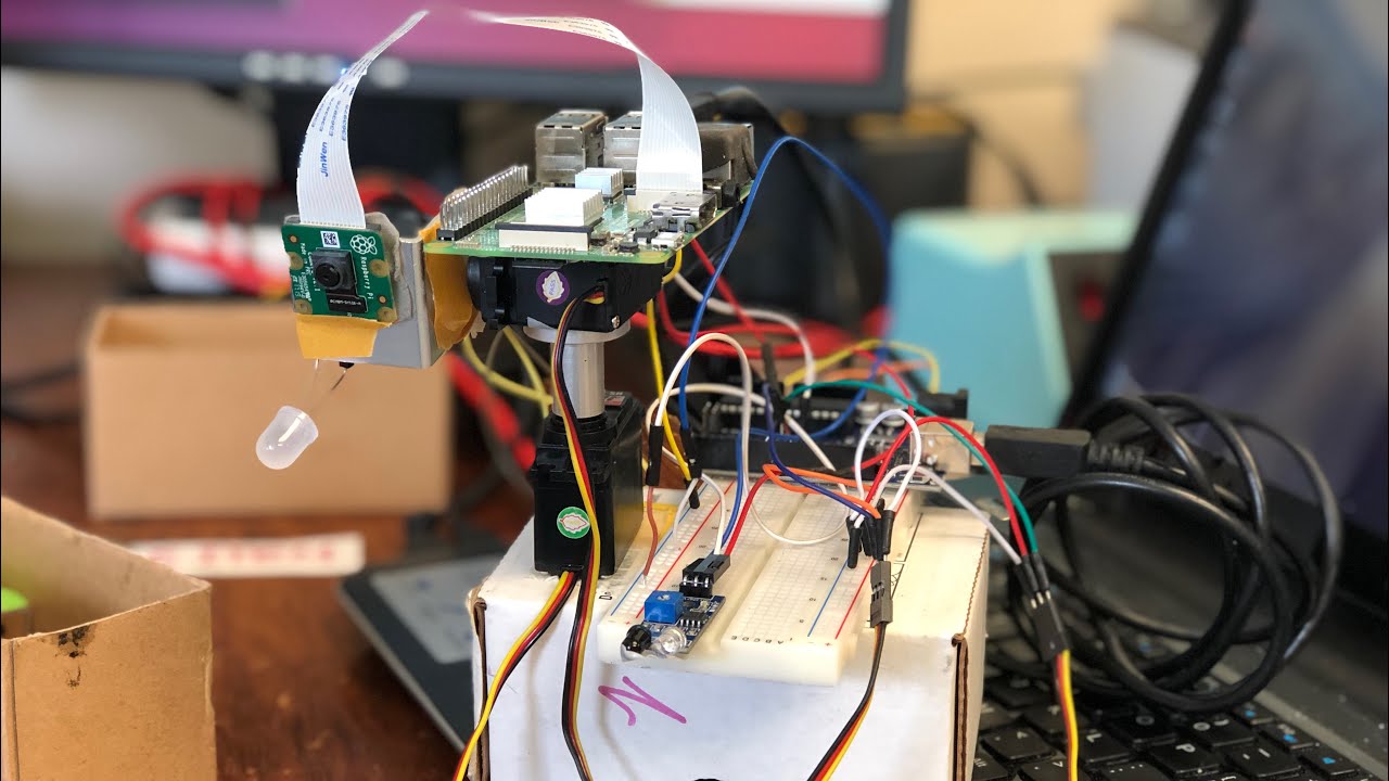 Motion tracking camera system - YouTube