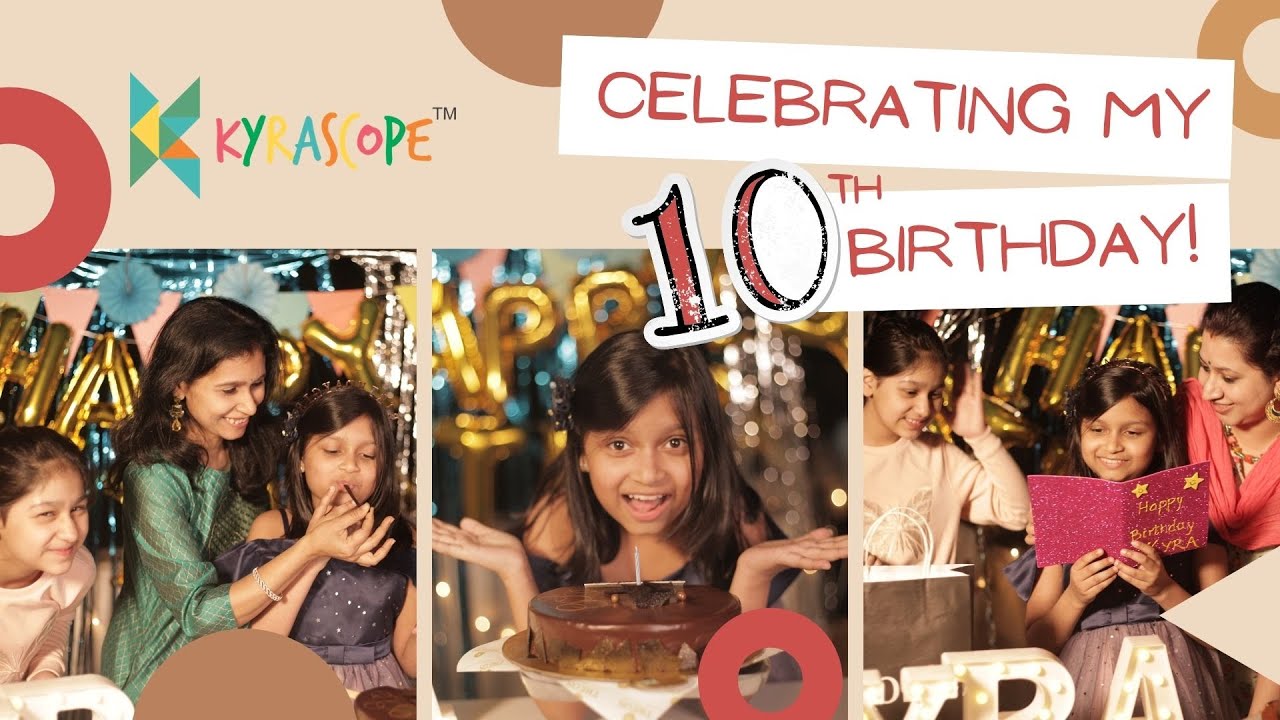 Kyra's 10th Birthday Party! First Laptop Surprise and Opening with ...