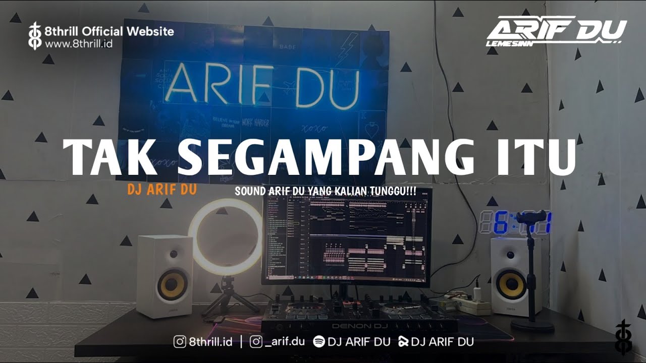 DJ ARIF DU - TAK SEGAMPANG ITU - YouTube