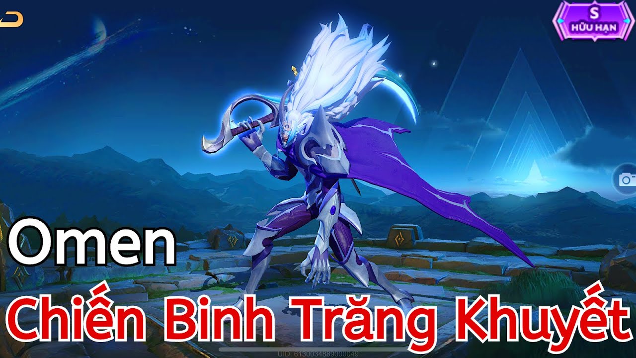 [LIÊN QUÂN MOBILE] FULL HIỆU ỨNG SKIN OMEN CHIẾN BINH TRĂNG KHUYẾT ...