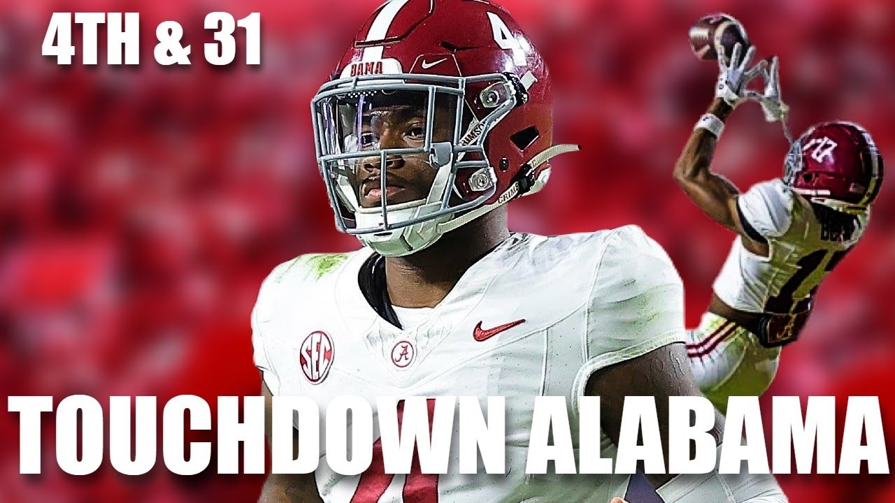 Alabama's ASTONISHING Win | "The Milroe Miracle" - YouTube