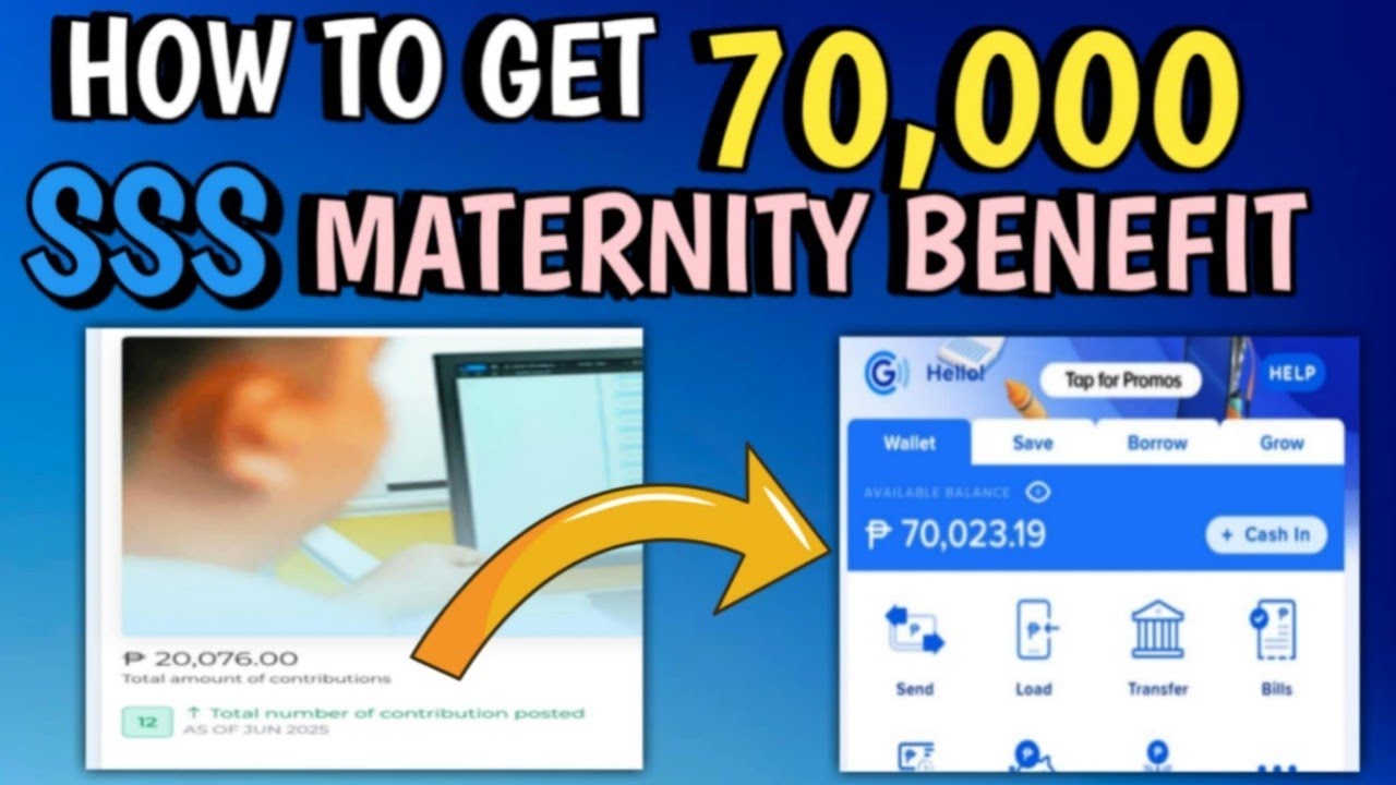 HOW TO GET 70,000 SSS MATERNITY BENEFIT 2025 | PAANO MAKUHA ANG 70k NA ...