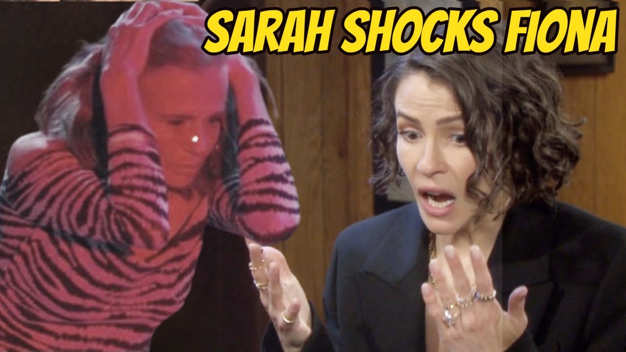 OMG! Sarah shocked Fiona, she knew Fiona caused her accident Days of ...