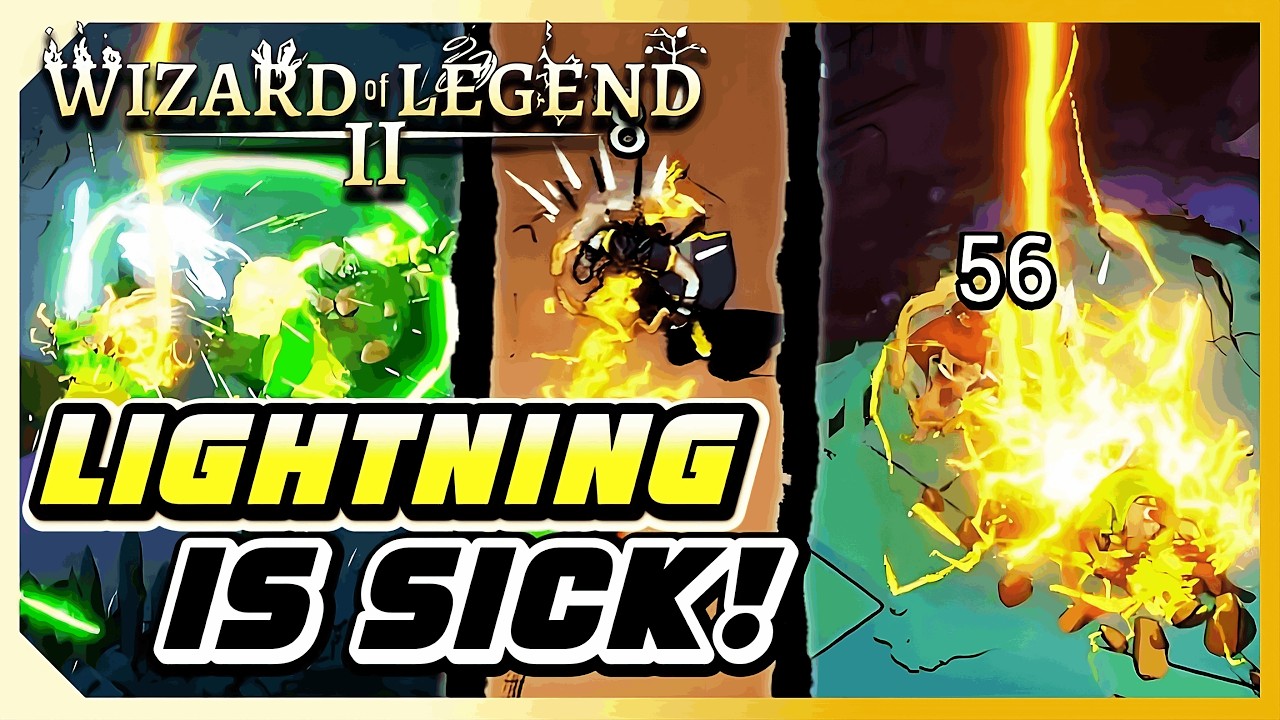 Dominating with Lightning Spells! Wizard of Legend 2 - YouTube