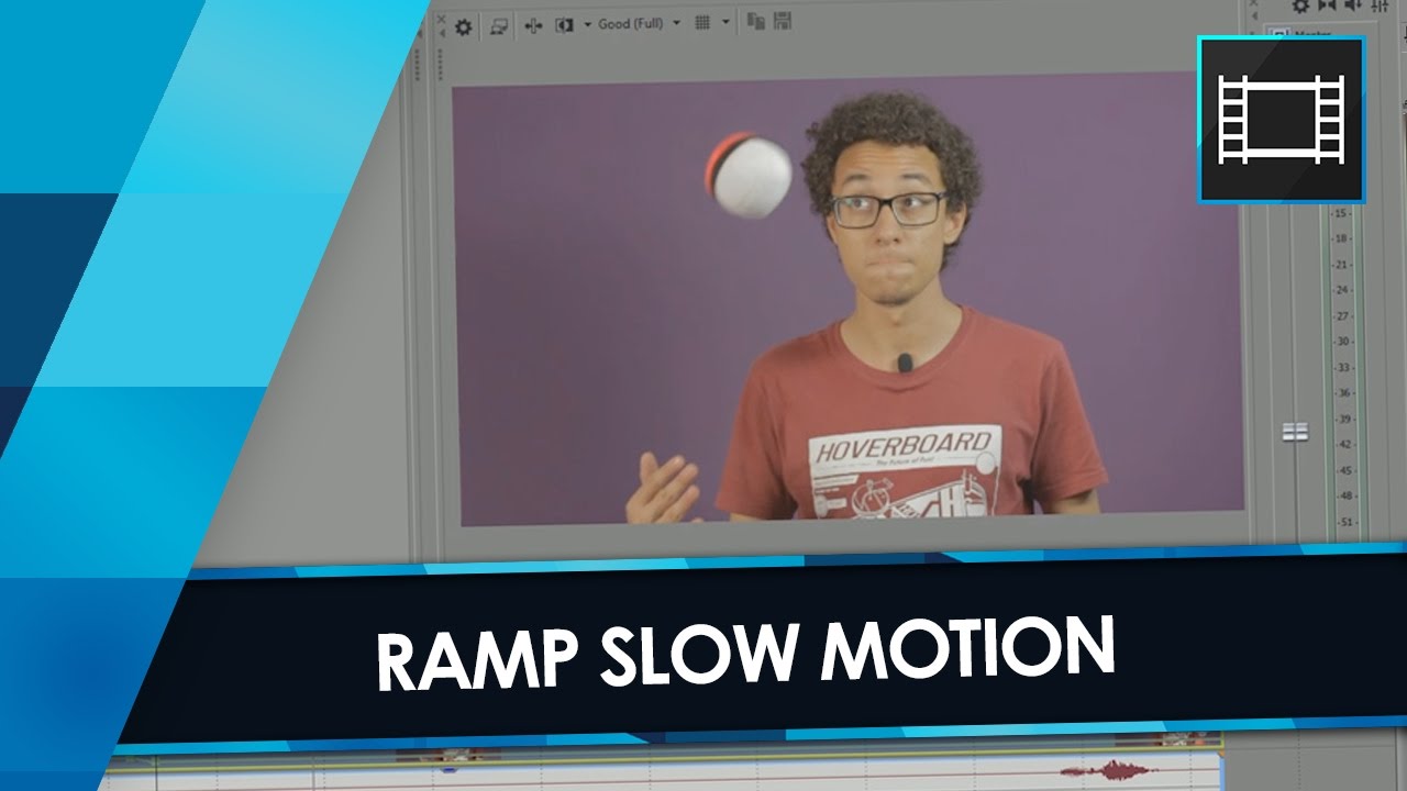 Como fazer o RAMP SLOW MOTION - Tutorial Vegas Pro 14 - YouTube