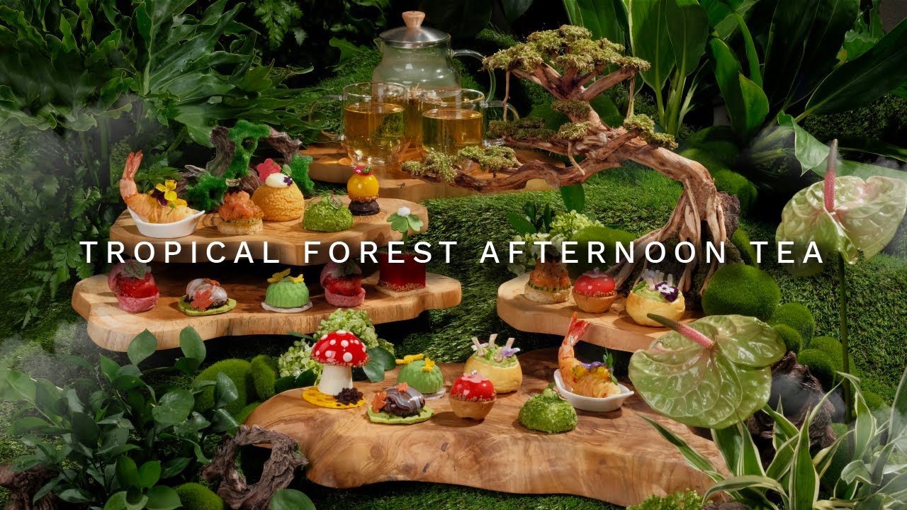 Tropical Forest Afternoon Tea - YouTube