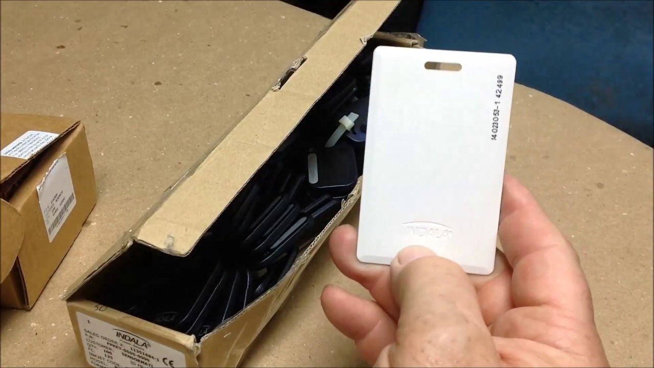 Indala Flexpass Cards and FOB's - YouTube