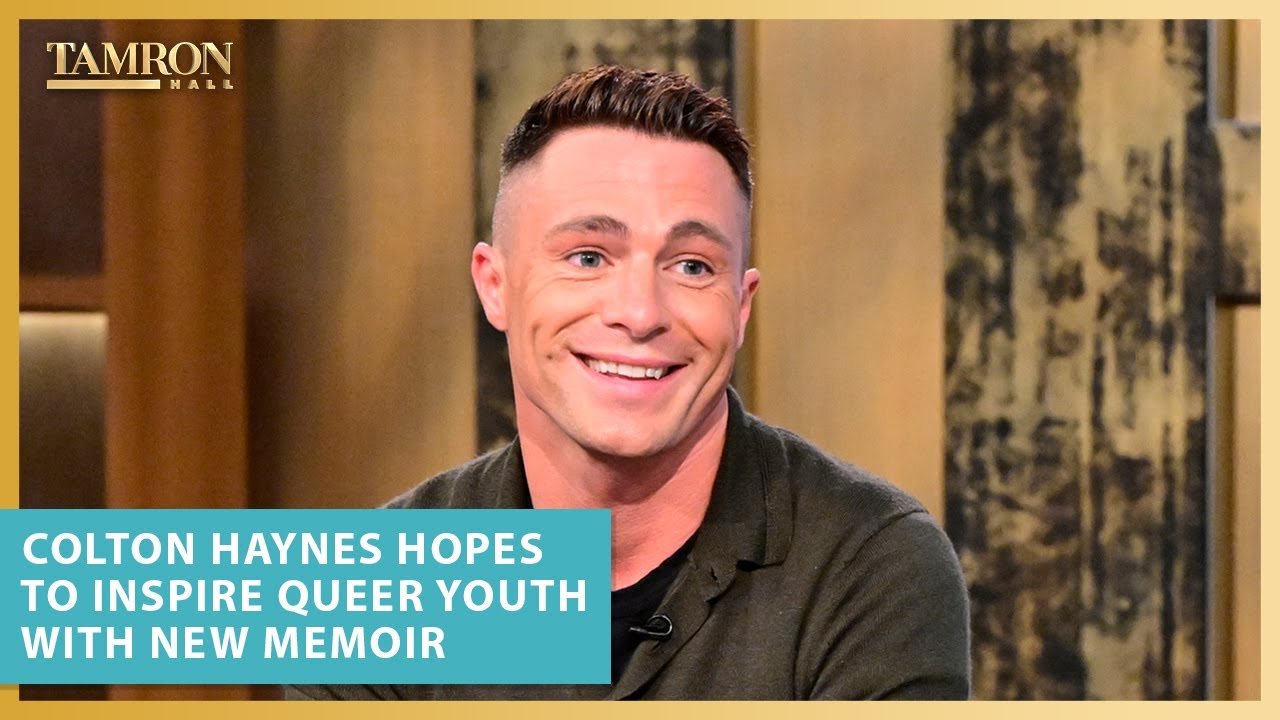 Colton Haynes Hopes to Inspire Queer Youth with New Memoir - YouTube