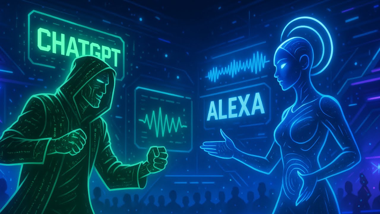 ChatGPT vs Alexa | Epic AI Rap Battle (Who Wins?) - YouTube