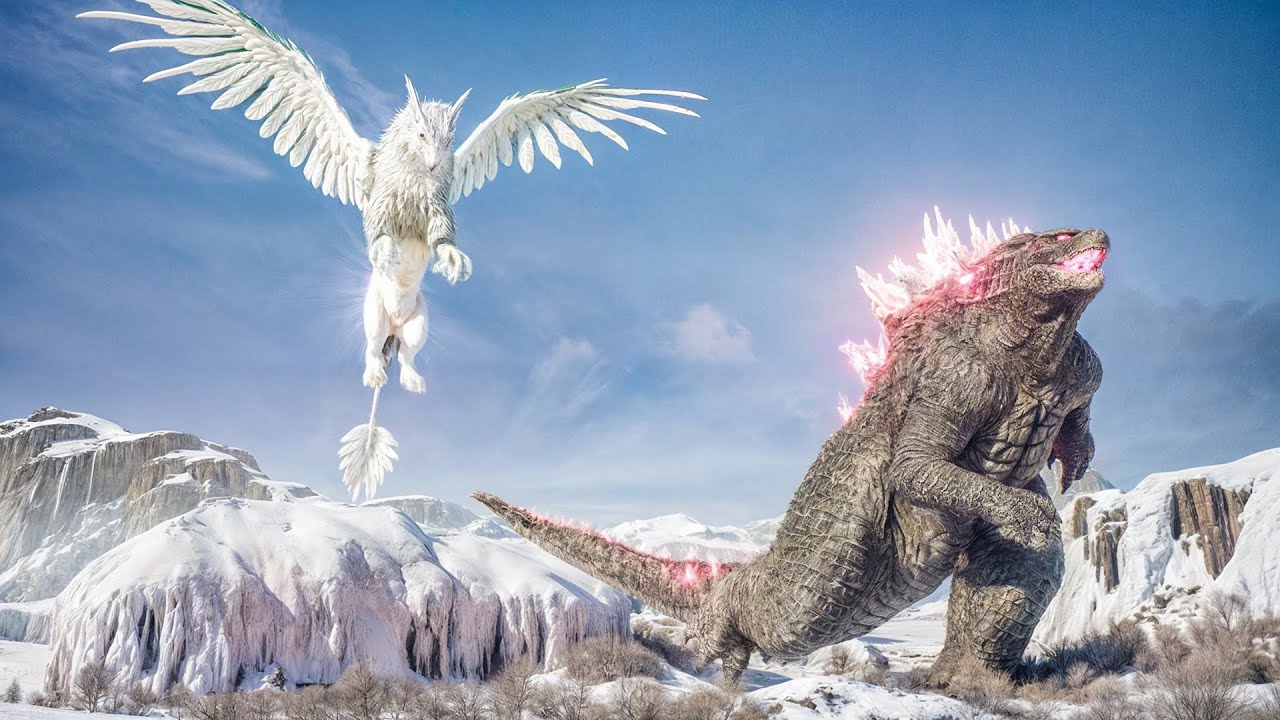 Godzilla vs Snow Griffin - YouTube