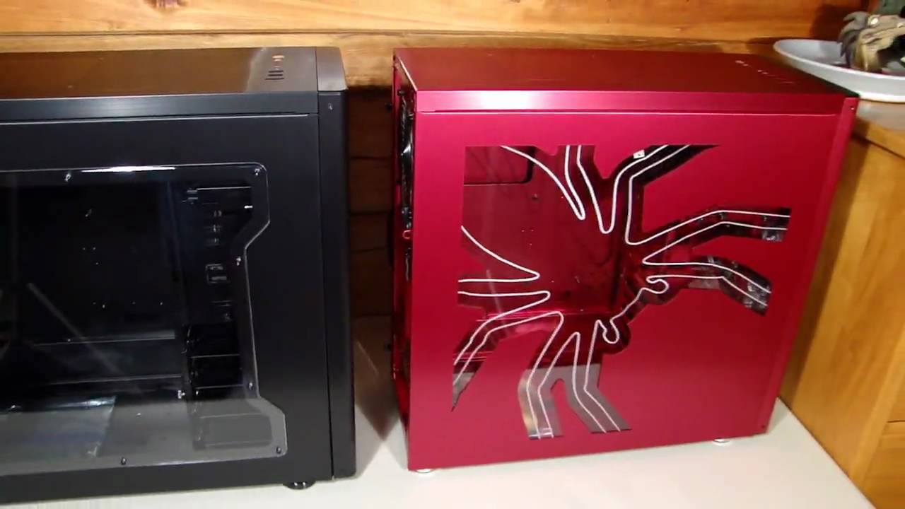 Lian Li New Cases PC-7FNWX & PC-8FI R Red Spider Version - YouTube