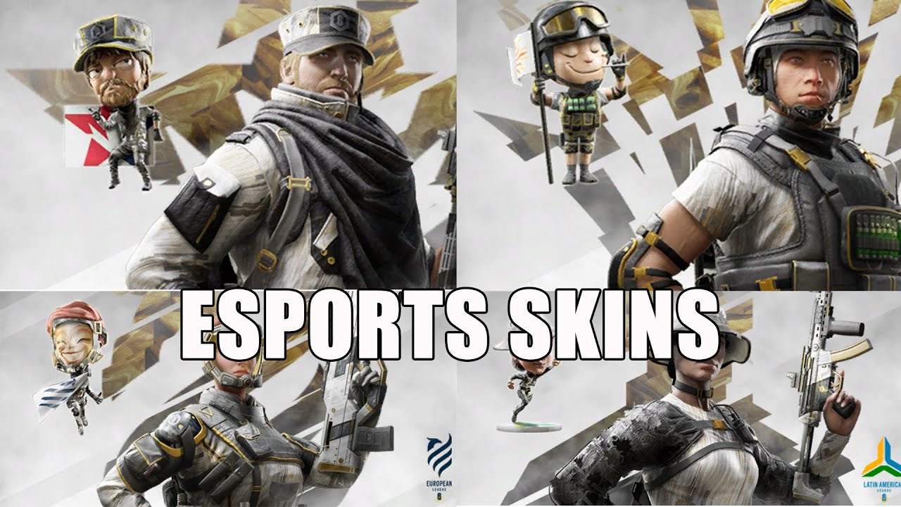 R6Share Esports Skin Showcase - Operation North Star - Rainbow Six ...