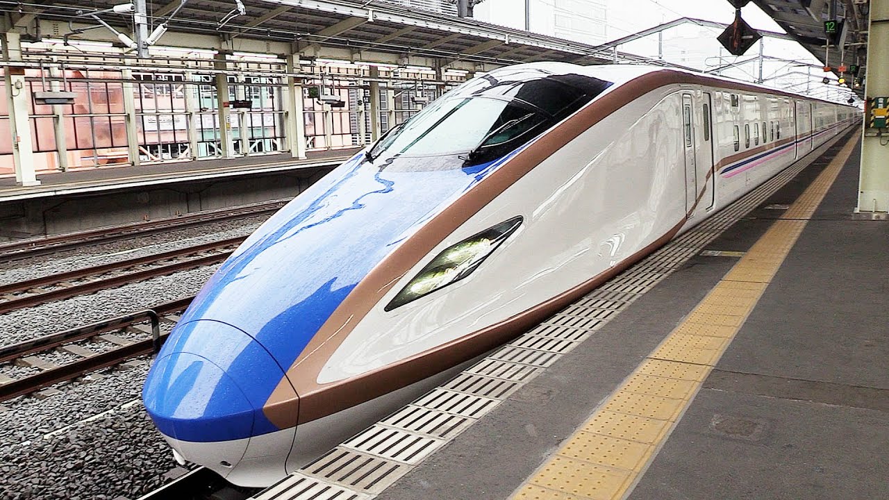 新幹線099＊高崎駅で撮った新幹線＊E2・E4・E7・W7系＊shinkansen - YouTube