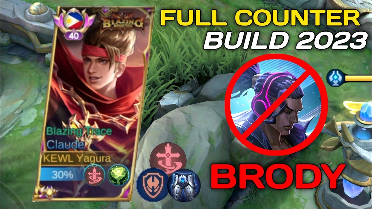 CLAUDE BUILD AND EMBLEM | HOW TO COUNTER BRODY 🔥 - YouTube