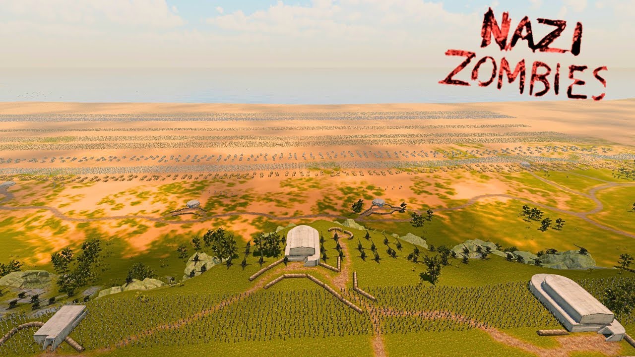 6 MILLION NAZI ROBOTS,ZOMBIES & FIREMEN ATTACK vs 51st INFANTRY ...