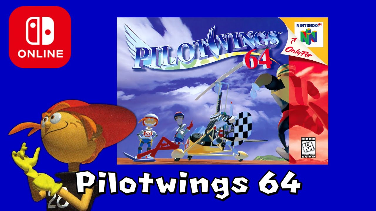 Pilotwings 64 | Nintendo Switch Online Nintendo 64 Game (October 2022 ...