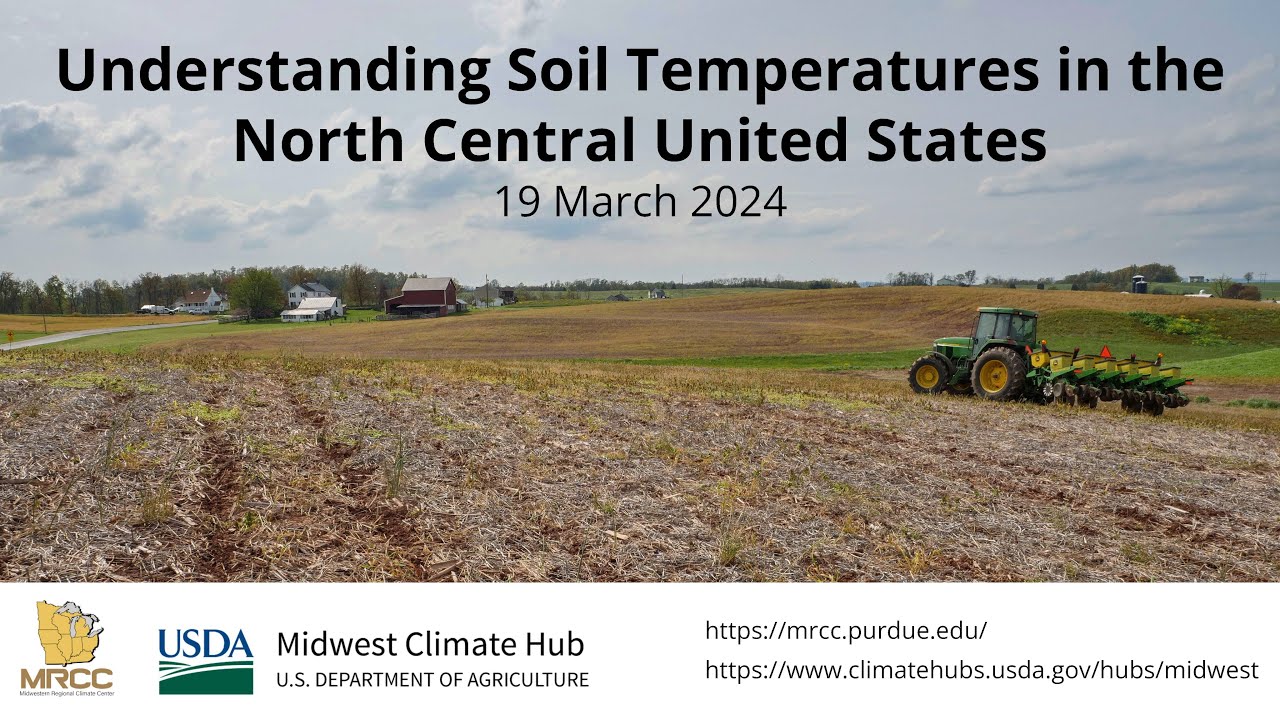 Tracking Soil Temperatures in the North Central United States - YouTube