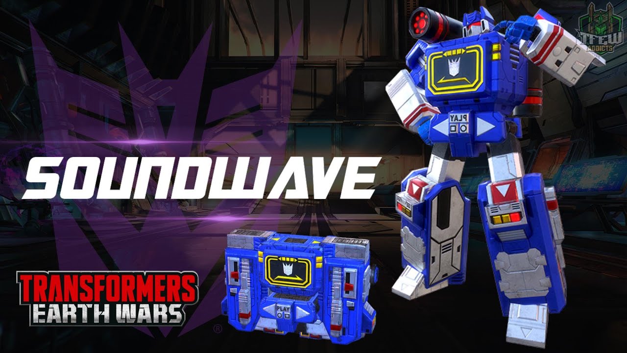 Transformers Earth Wars: Soundwave (Con Spotlight) - YouTube