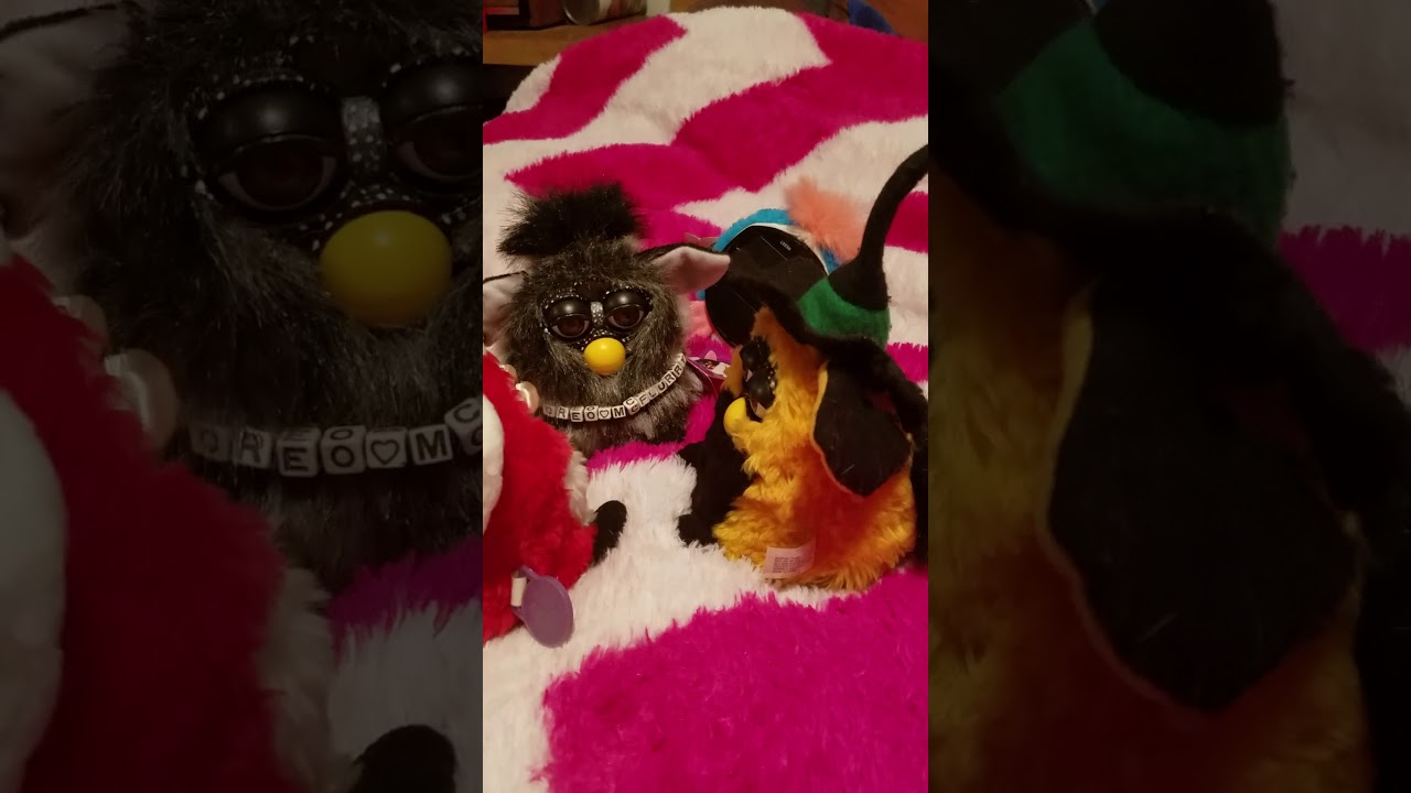 My furbies talking to each other - YouTube