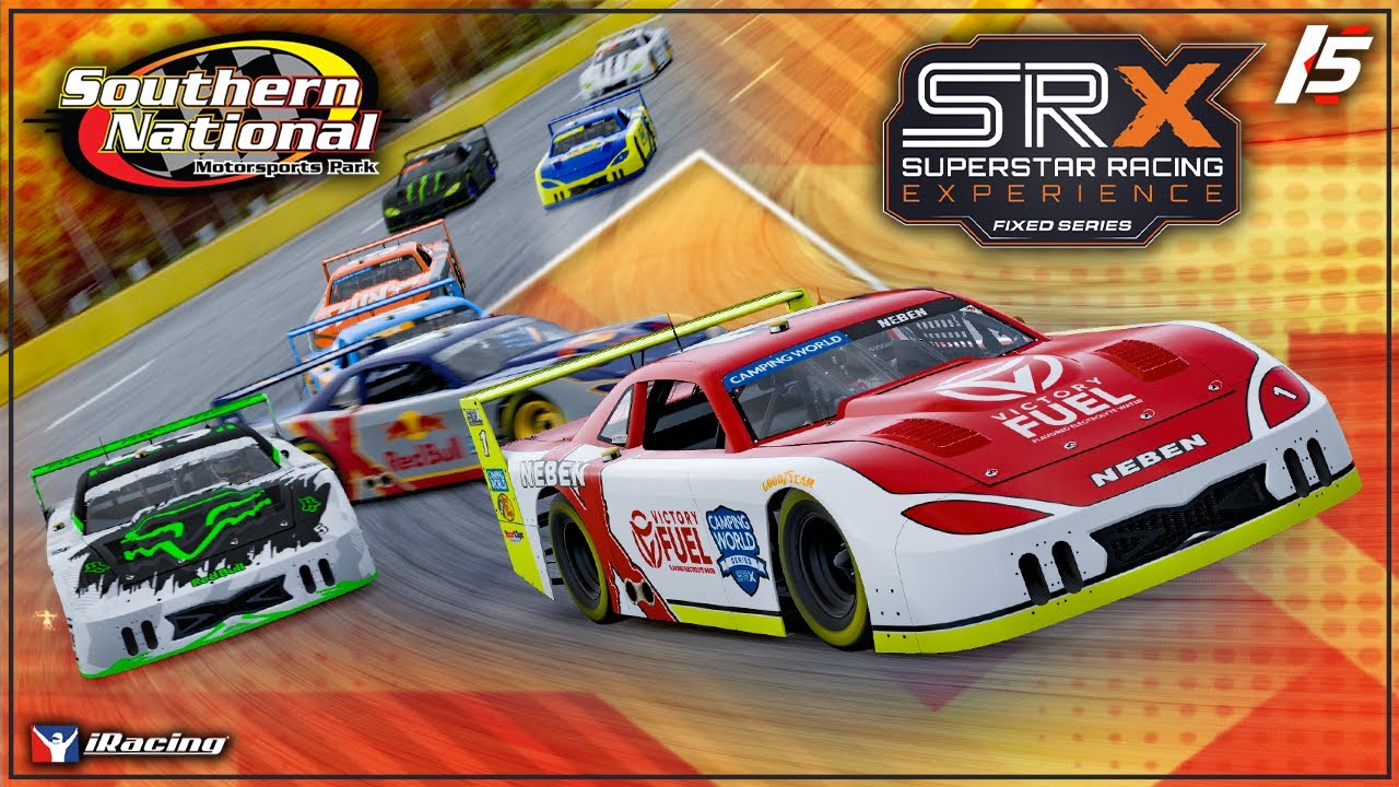 SRX - Southern National - iRacing Oval Gameplay - YouTube