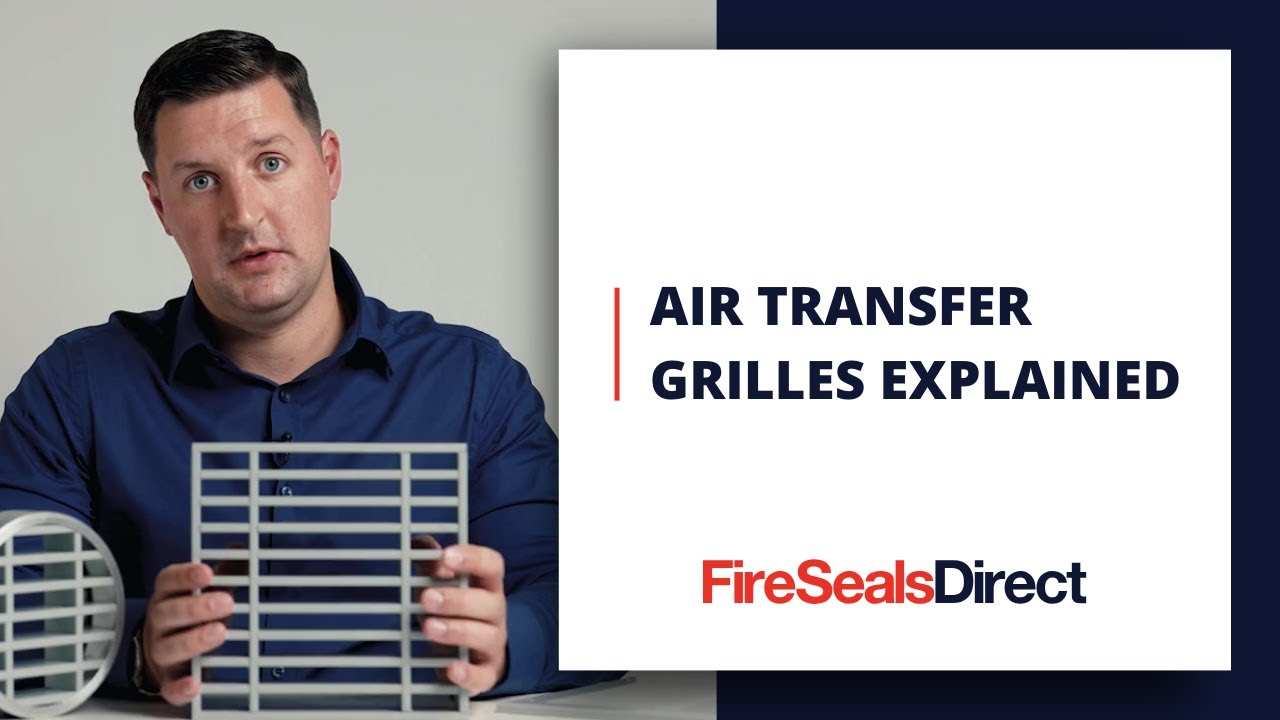 Intumescent Air Transfer Grilles Explained - YouTube
