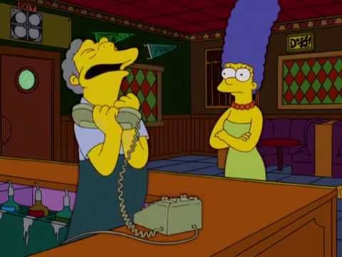 Los Simpson - ``Voy a llamar al teléfono de la esperanza ahora mismo ...