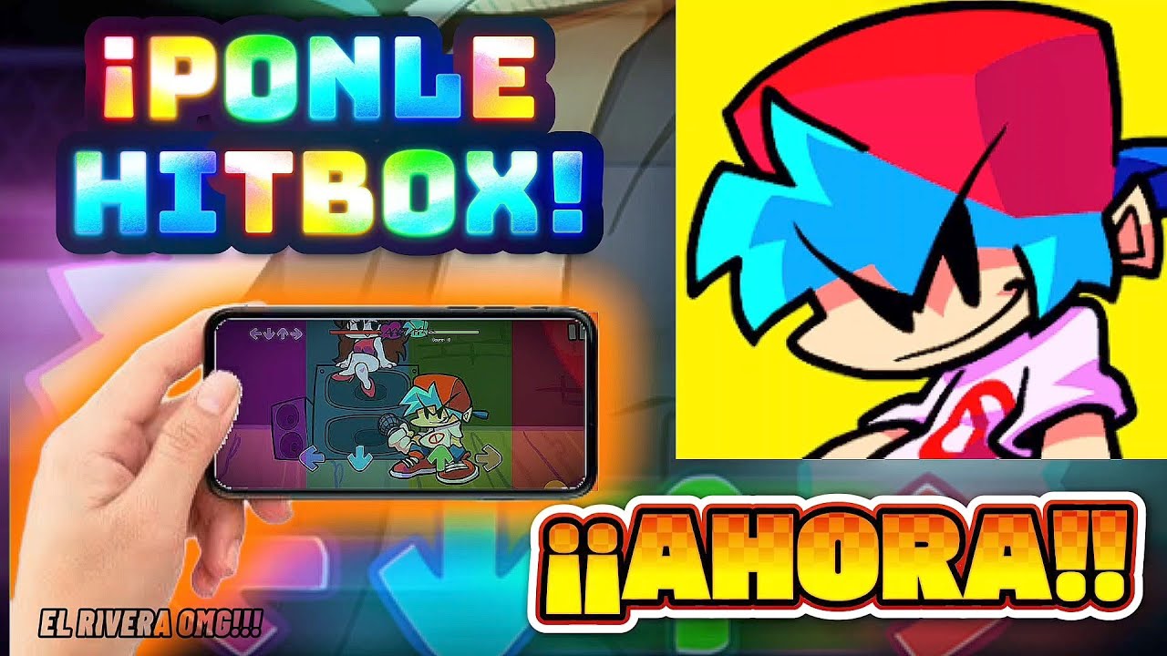 🍅FNF MOBILE OFICIAL 🍅¿COMO PONERLE HITBOX?(PANTALLA COMPLETA)📁 📱🫡 - YouTube