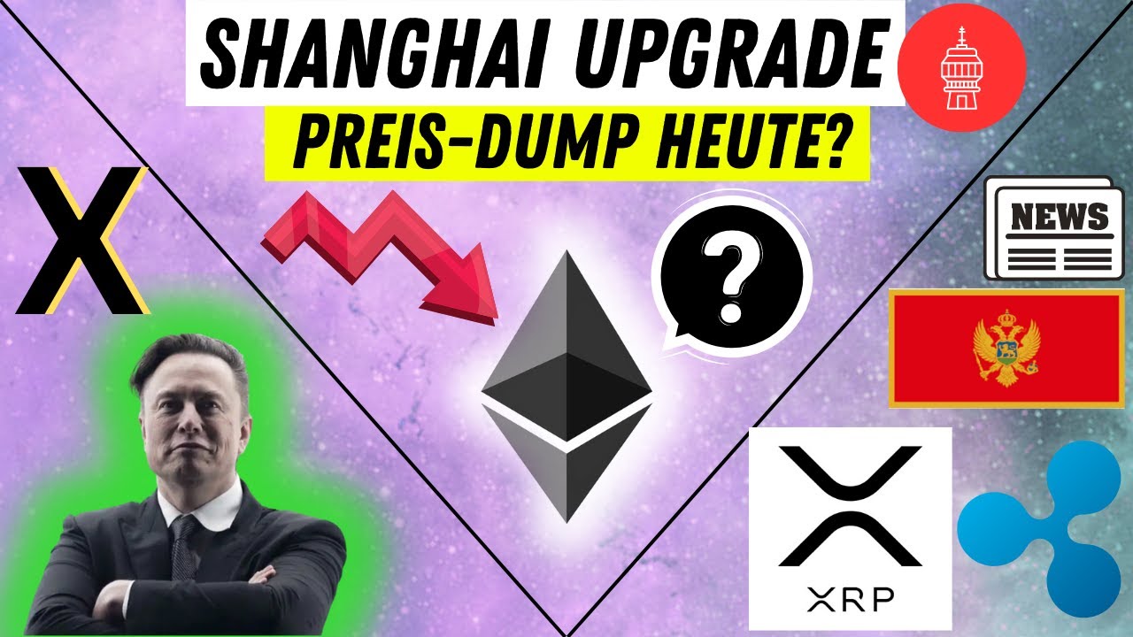 ETHEREUM VOR DUMP? SHANGHAI UPGRADE | RIPPLE XPR NEWS | TWITTER WIRD X ...