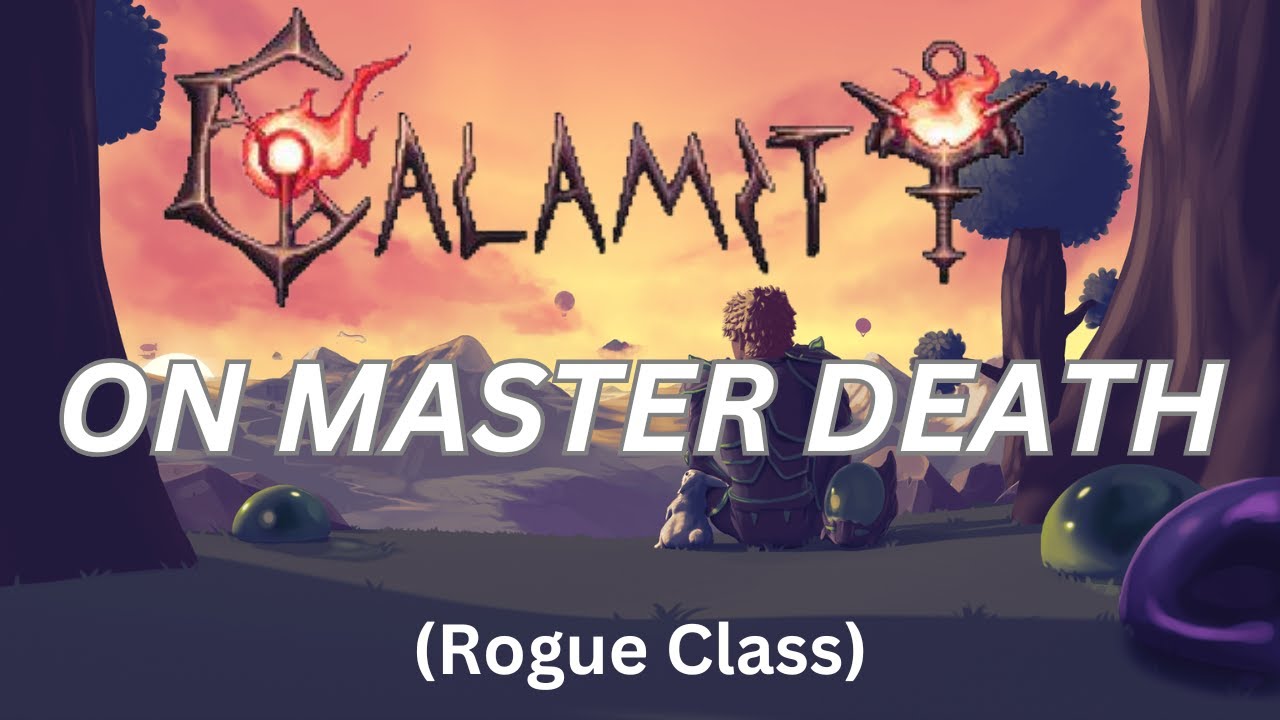 Terraria Calamity. MASTER DEATH MODE (Rogue Class) - YouTube