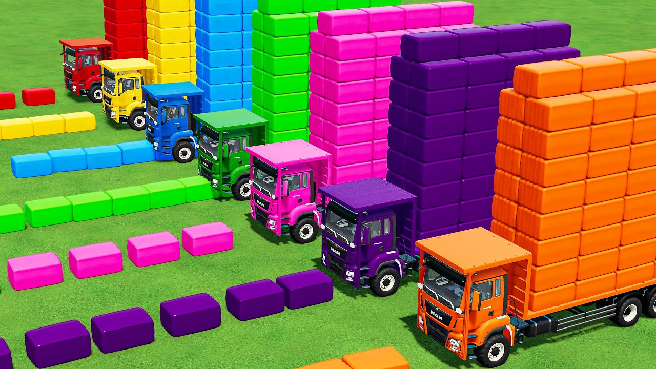 COLOR POWER! ULTRA FAST WRAPPING with KING BALER – CRAZY SILAGE BALING ...