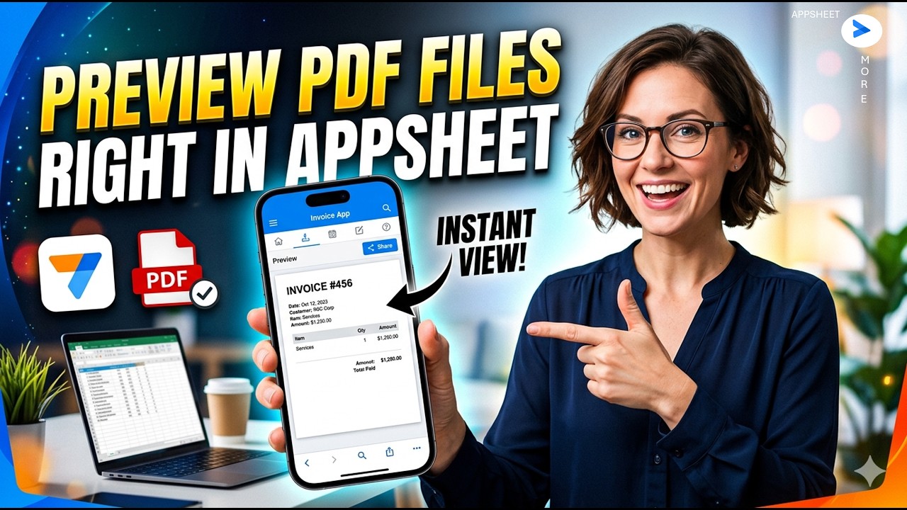 How to Preview PDF Files Directly in AppSheet (Step-by-Step) - YouTube