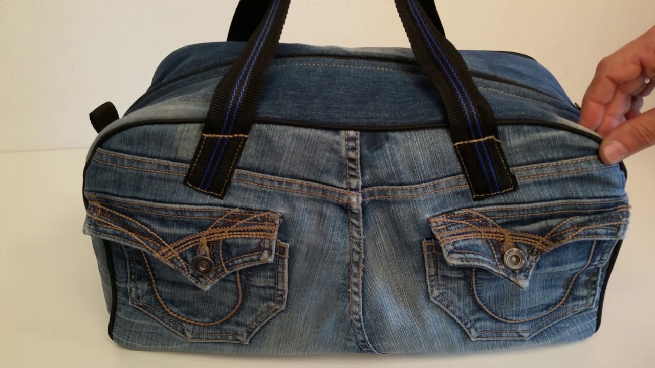 Bolso jeans 1 - YouTube