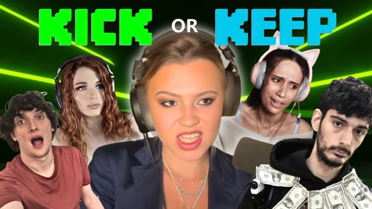I Won 2nd Place! Kick or Keep Ep. 3 ft. Ice Poseidon, Amouranth ...
