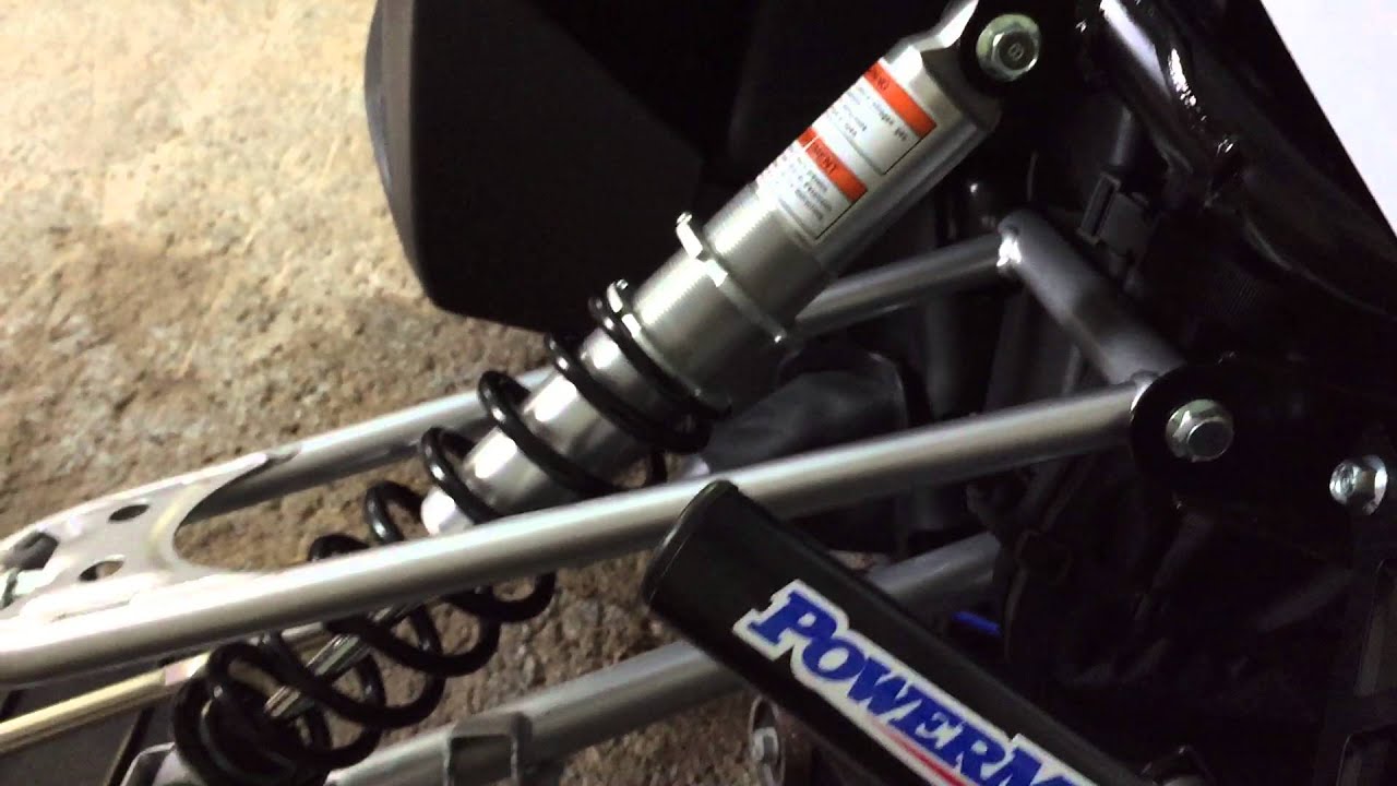 14 Yamaha Phazer Xtx shock play - YouTube