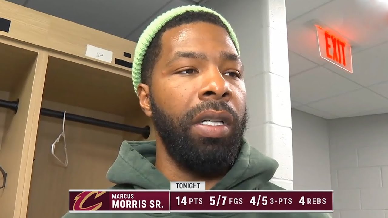 Marcus Morris Sr. PostGame Interview | Cleveland Cavaliers vs Indiana ...