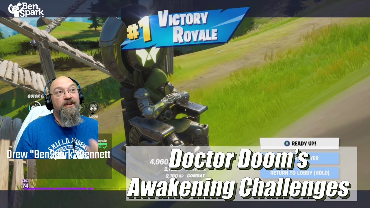 ALL DOCTOR DOOM CHALLENGES FORTNITE - How to Unlock Victory Von Doom ...