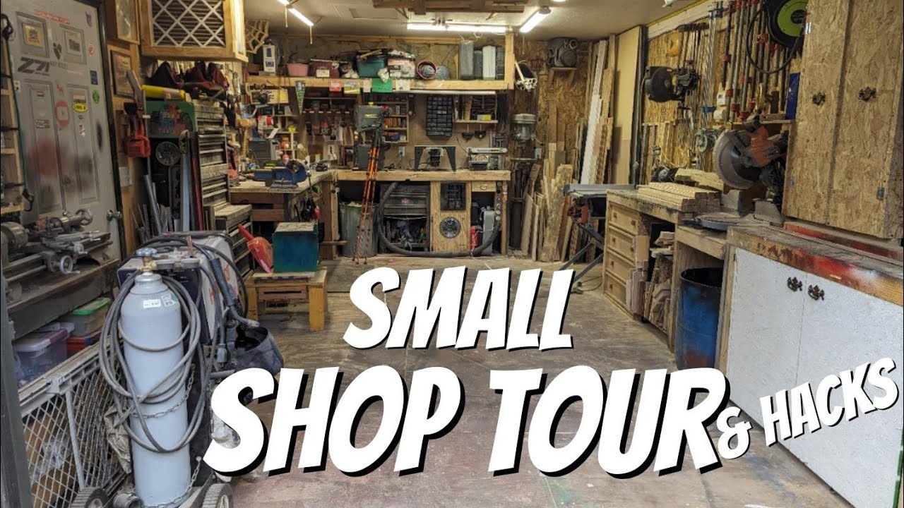Small Shop Tour/Hacks - YouTube